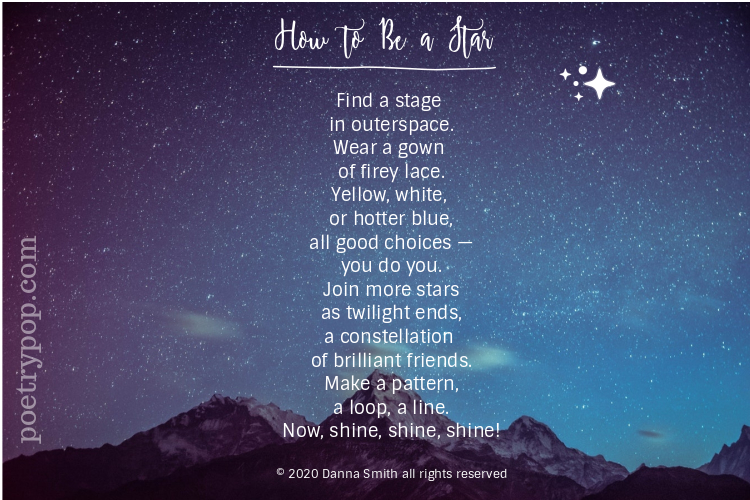 poetry-pop-how-to-be-a-star-how-to-poem-2 – Poetry Pop Poetry Blog